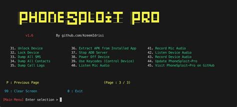 Unveiling Android Hacking Exploring Phonesploit