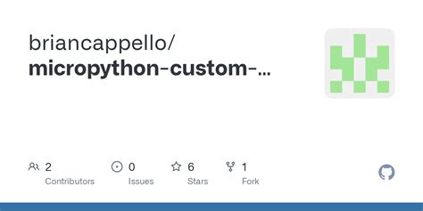 Github Briancappello Micropython Custom Font