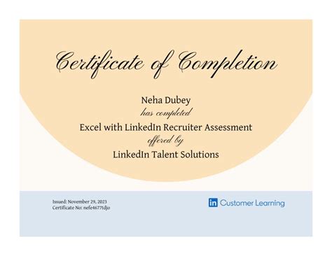 Neha Dubey On Linkedin Certifiedlinkedinrecruiter Certificationcomplete
