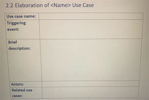 Solved Use Case Diagram Use Case Descriptions Sometimes Chegg Com