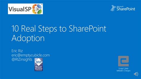 pdf 10 real steps to sharepoint adoption eric riz dokumen tips