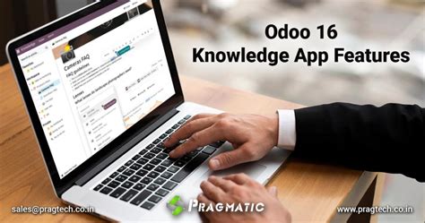 Odoo 16 Knowledge App Features Pragmatic Techsoft