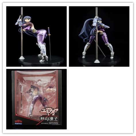 Anime Taimanin Yukikaze 2 Rinko Akiyama Pole Dance Ver 17 Pvc Figure