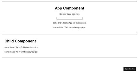 shared data codesandbox