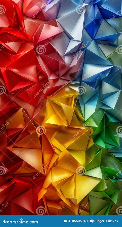 Vibrant Geometric Backgrounds With Sharp Angles And Interlocking Shapes For Striking