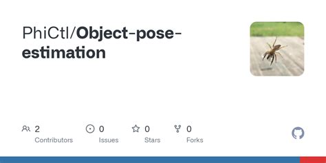 Github Phictlobject Pose Estimation