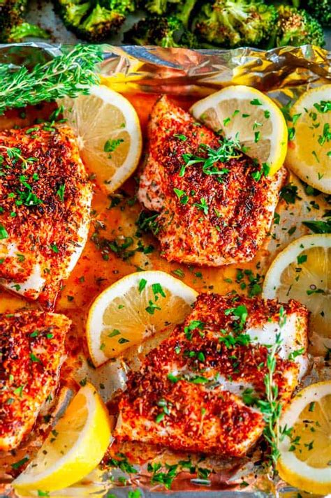 Sheet Pan Paprika Parmesan Cod With Broccoli Aberdeens Kitchen