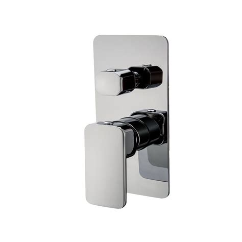 Ivano Chrome Bath Shower Wall Mixer With Diverter In Melbourne Topware