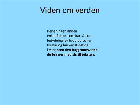 Ppt Læseteori På Femten Minutter Powerpoint Presentation Free