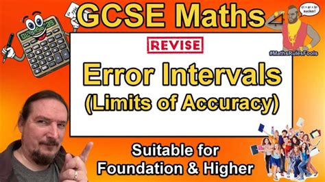 error intervals limits of accuracy gcse maths exam questions mr