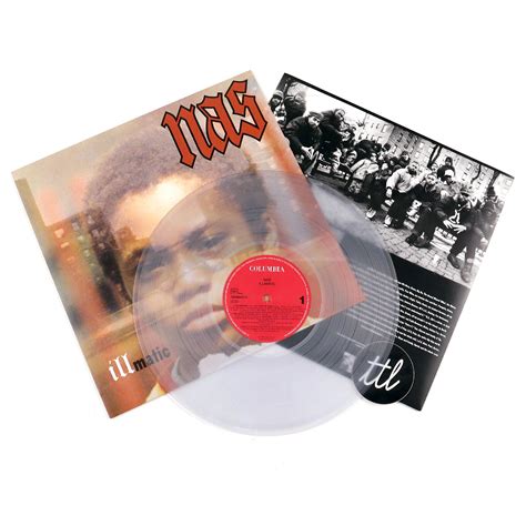 Nas Illmatic Clear Colored Vinyl Uk Import Vinyl Lp —