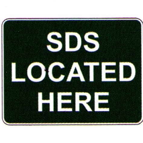 Safety Data Sheet Signs B Protected Trade And Retail Supply