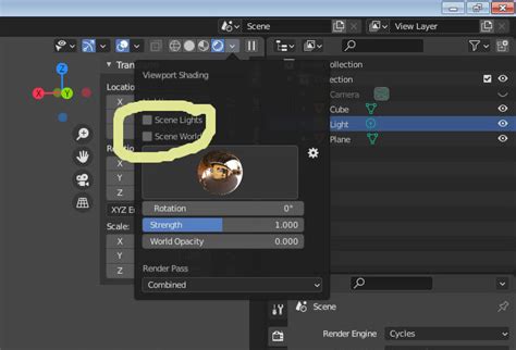 render looks slightly different from viewport render basics