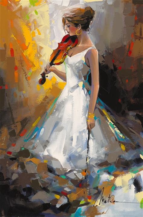 Browse Artwork By Anatoly Metlan Park West Gallery Viool Kunst