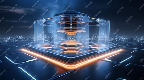 Premium Photo Tesseract Research Facility Innovation Four Dimensional