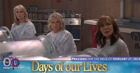 The Scoop Days Of Our Lives Previews Teasers And Spoilers For The