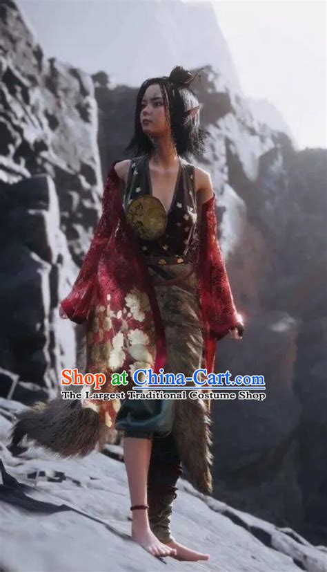 Black Myth Wukong Spider Fairy Sister Four Clothing Chinese Mythology