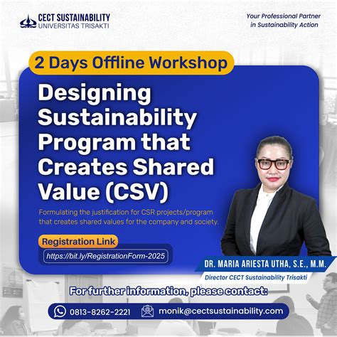 Designing Sustainability Program That Creates Shared Value Csv Cect