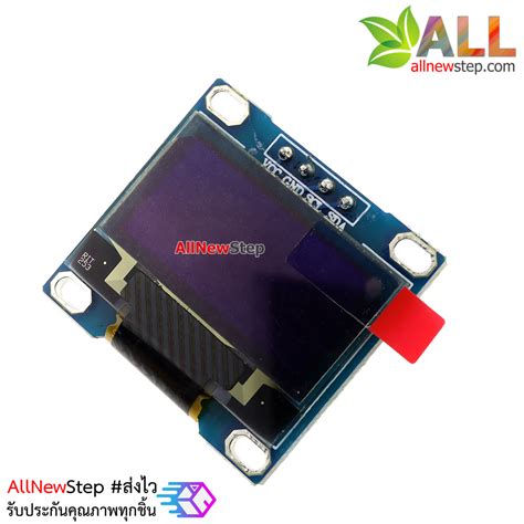 จอแสดงผล Oled สีน้ำเงิน Oled Lcd Led Display Module 128x64 096 นิ้ว