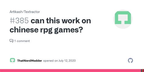 Can This Work On Chinese Rpg Games Issue Artikash Textractor