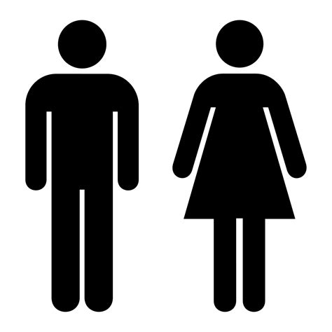Male And Female Sign Symbols 34211470 Vector Art At Vecteezy