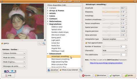 GMIC GREYCs Magic Image Converter Ubuntu Geek