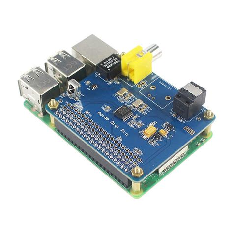 raspberry pi dac digital sound card hifi fever expansion board coaxial