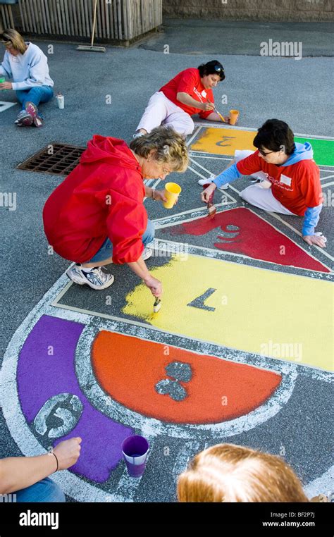 Participants Of A City Year Project At Beech Elementary School