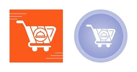 Food Cart Vector Icon 27637374 Vector Art At Vecteezy
