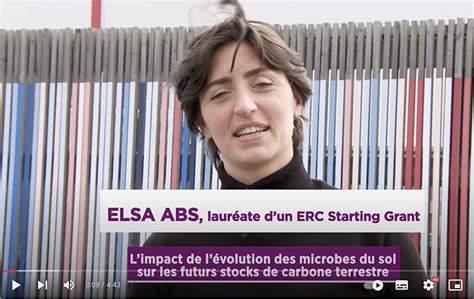Elsa Abs Lauréate Dun Erc Starting Grant Uvsq