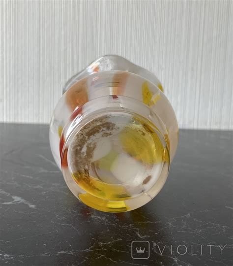 Ваза СССР із кольорового скла Violity