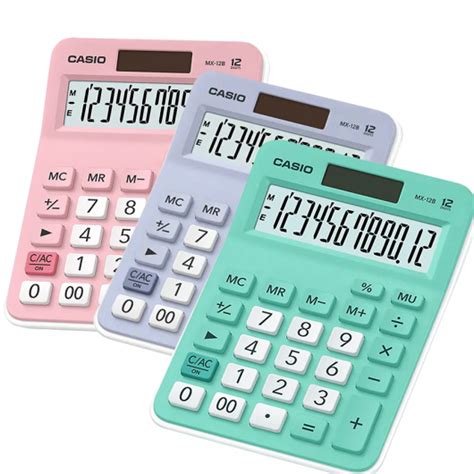 Calculadora CASIO MX-12B (Colores)