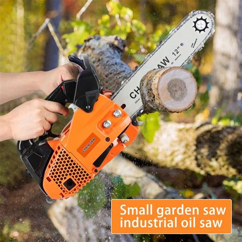 254cc Gas Chainsaw 2 Stroke Portable Chain Saw Handheld High Power
