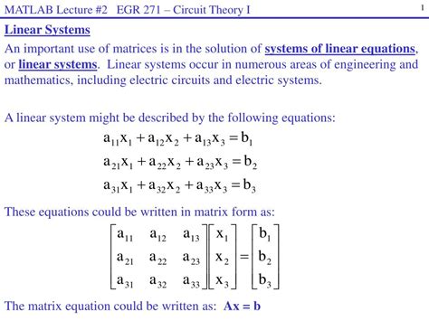 ppt linear systems powerpoint presentation free download id 6789411