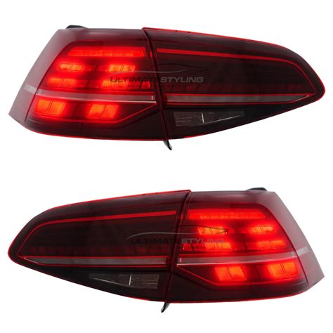 Vw Golf Mk7 Mk75 Hatchback 2012 2020 Performance Rear Tail Lights
