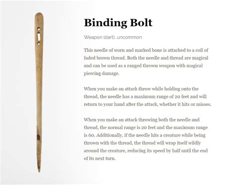 Im Working On A Returning Dart Weapon I Can Give My Assassin Rogue Player That Feels Like It