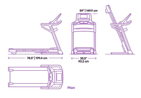 Treadmill Size Guide At Alma Bell Blog