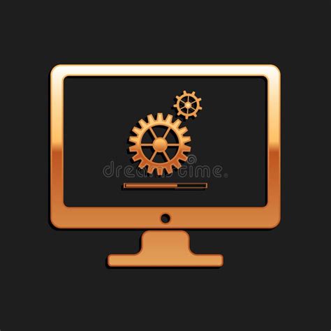 monitor update process with gearbox progress and loading bar icon