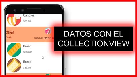 Xamarin Forms Carga Y Diseña Datos Con El Collectionview Youtube