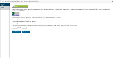 Solved Excel Template Saved ∨ File Home Insert Draw Page