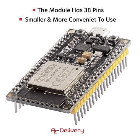 Desarrolla Proyectos Innovadores Con El Azdelivery Esp32 Nodemcu Dev Kit Tienda Electron
