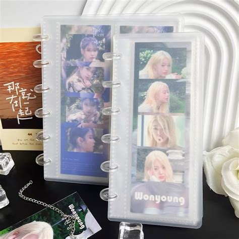 [rn03] Album Ringnote Khoen Nút Hình Nấm Có Sẵn Sheeet đựng Card