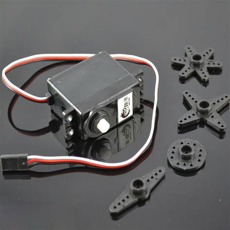 Continuous Rotation Servo DC Gear Motor Remote Control Car Parts