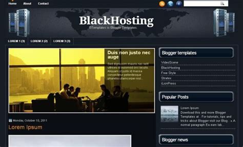 Chrome Technology Jquery Blogger Template