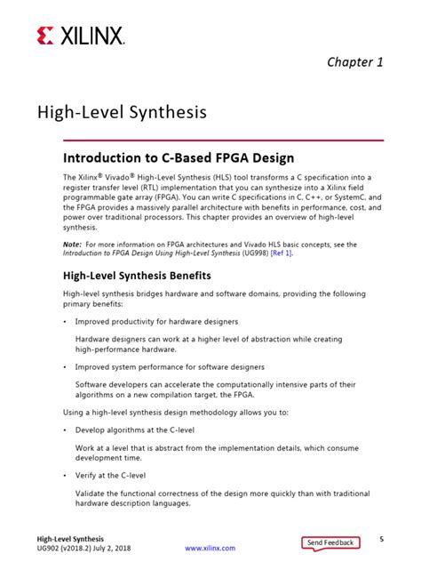 Ug902 2 Pdf Logic Synthesis Field Programmable Gate Array