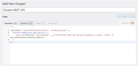 How To Disable WordPress REST API Methods