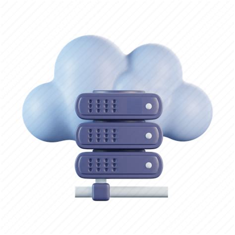 Cloud Server Database Backup Storage Computing Technology Icon