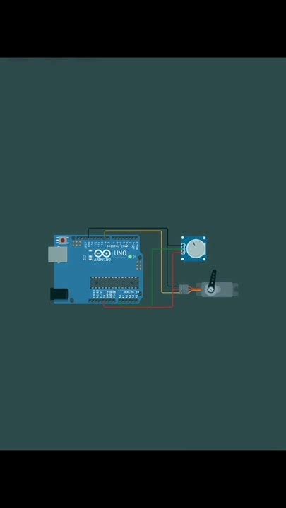 Servo Knob Shorts Simulation Arduino Youtube