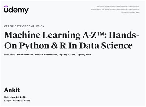 Ankit Vishwakarma On Linkedin I Glad To Share That I Received A Certificate For Successfully