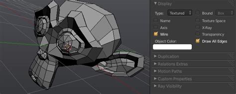 D View How To Display The Edges Of A Mesh While In Object Mode Blender Stack Exchange